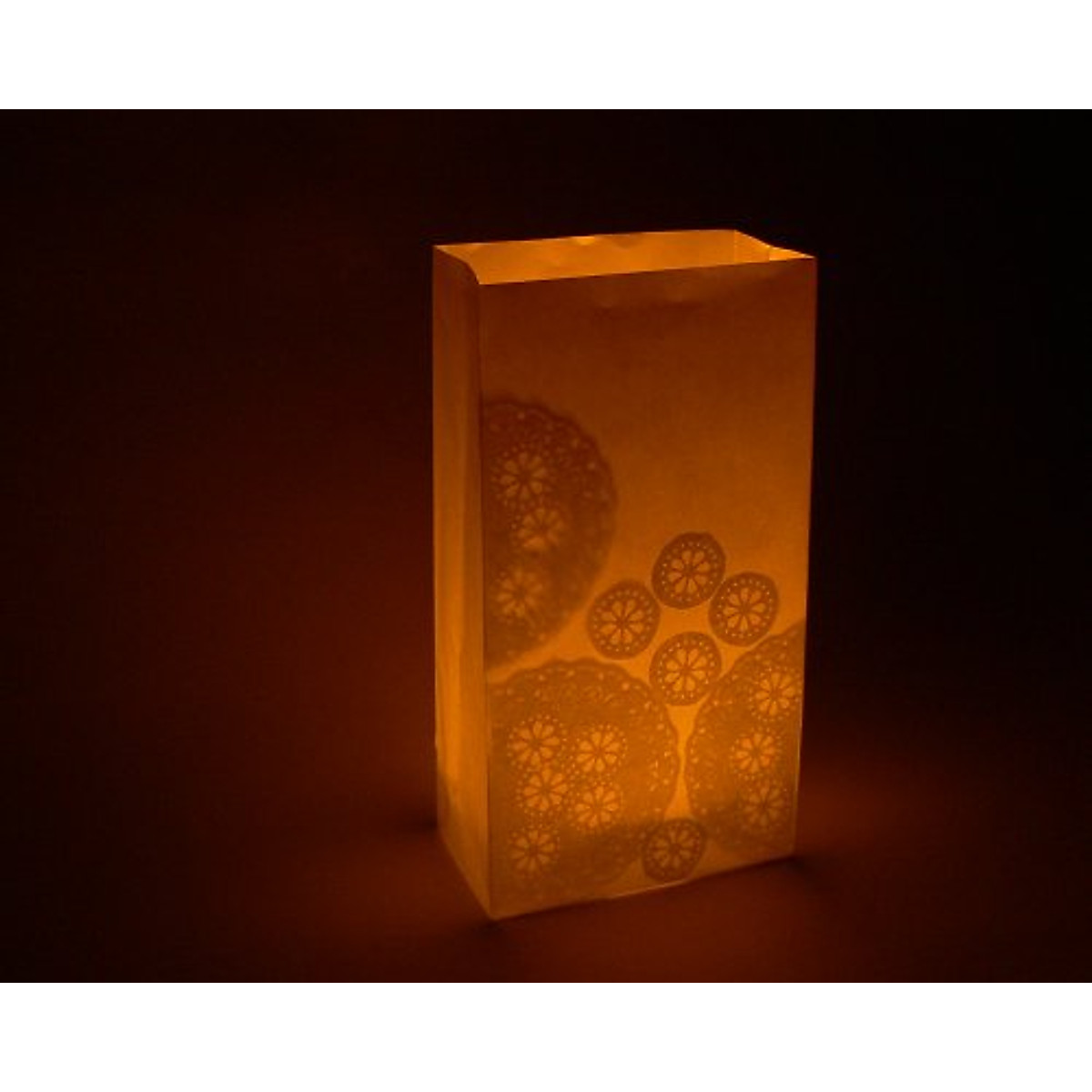 Fortune Products LL-8A Luminary Light, 2 3/4" Length, 1 1/2" Width, 3/4" Height, 8 LEDs, Amber LEDs with Black Base