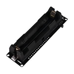 2pcs for WeMos D1 ESP8266 Mini WiFi Module ESP WROOM 02 Motherboard with 18650 Battery Slot Compatible with NodeMCU