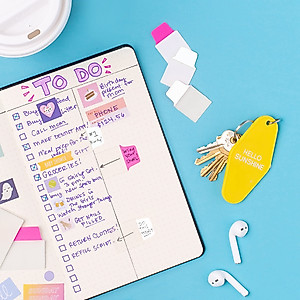 Avery Mini Ultra Tabs, 1" x 1.5", 2-Side Writable, White, 40 Repositionable Tabs (74788)