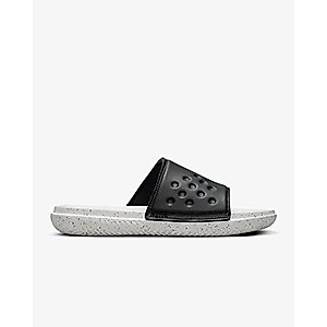 Nike Men's Jordan Play Slide Black-Photon Dust (DC9835 003) Sandals - Slides (us_footwear_size_system, adult, men, numeric, medium, numeric_12)