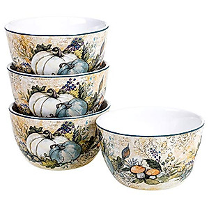 Certified International Harvest Gatherings 16pc Dinnerware Set, Service for 4, Multicolor