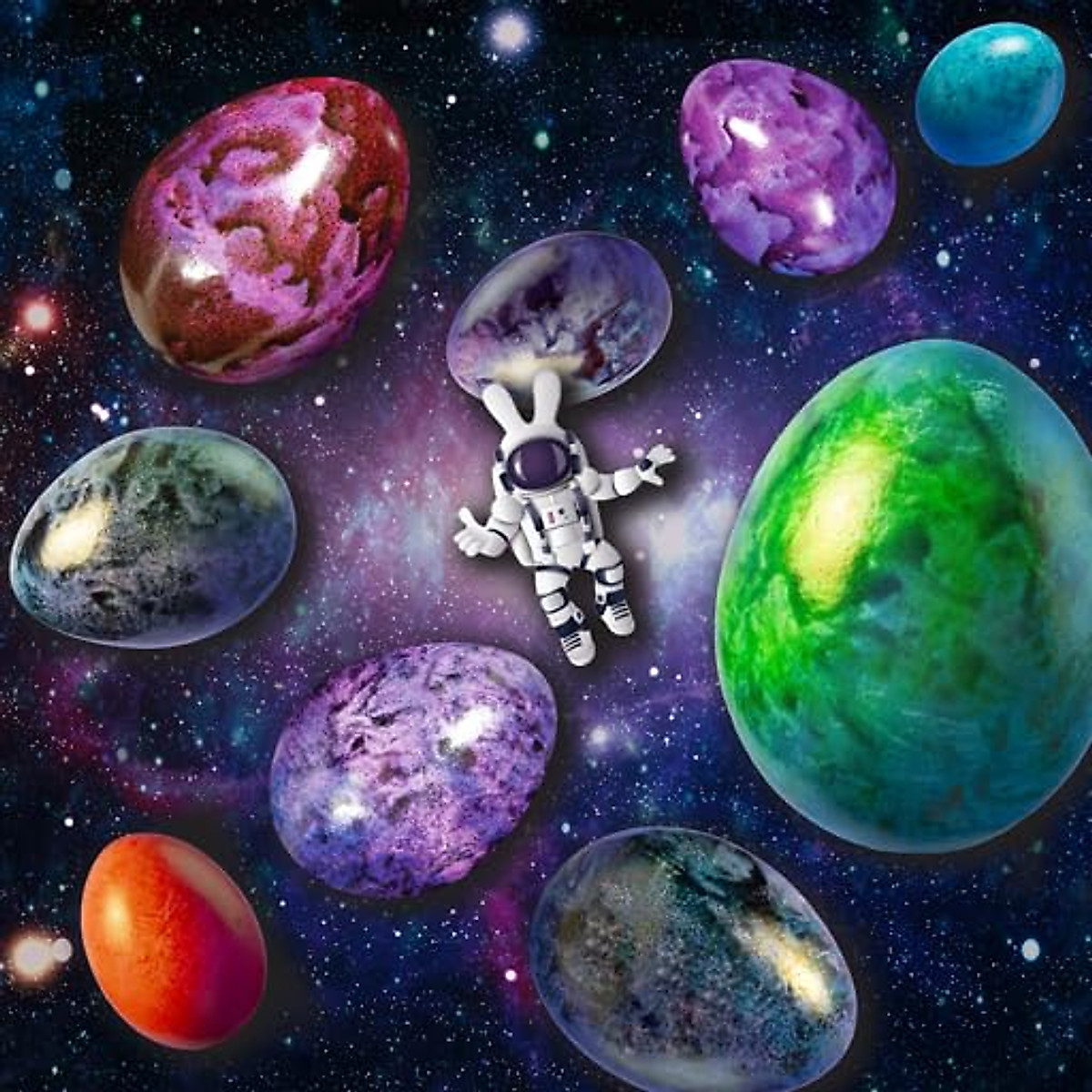 PAAS Easter Egg Decorating Bundle, Includes 1 Deluxe Kit, 1 Cosmic Egg Dying Kit, and PAAS Whiskers for Easy Egg Dying, Food Safe Dye for Family Easter Activity (3 Piece Bundle)