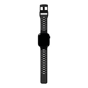 URBAN ARMOR GEAR UAG Compatible with Apple Watch Band 49/45/44/42mm for iWatch Series Ultra 2/9/Ultra/SE2/8/1-7/SE Civilian Graphite/Black (New Edition) Sport Sweatproof Adjustable Replacement Strap
