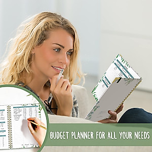 Simplified Monthly Budget Planner - Easy Use 12 Month Financial Organizer with Expense Tracker Notebook - The 2023-2024 Monthly Money Budgeting Book That Manages Your Finances Effectively