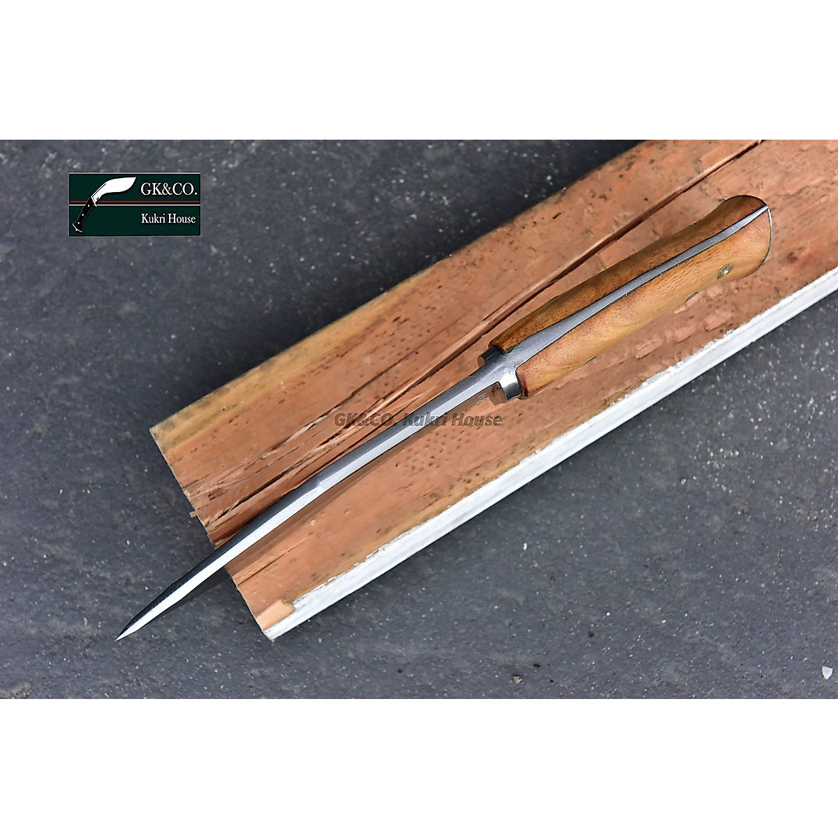 GK&CO. Kukri House Genuine kukri/khukuri - 6 Inch Iraqi Panawal Angkhola Gripper Handle White Sheath Hand Made in Nepal…