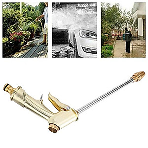Car Washing Water, Electroplating 360 Degree Rotation Leakproof Water High Pressure for Garden