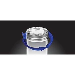 Chubby Gorilla 60CC/2FL.OZ/60ML Aviator CR Jar - Container With Inner Seal & Tamper - Clear Natural With Opaque Black Lid (PACK OF 24)