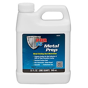 POR-15 Motorcycle Fuel Tank Repair Kit, Superior Strength and Fuel Resistance, Stop Rust, Corrosion and Seal Pinhole Leaks