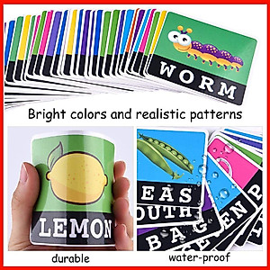 Little Bado Preschool Learning Matching Letter Board Games Alphabet Letter Word Recognition Educational Toys for Kids 3 4 5 6 7 Boys Girls Christmas Birthday Gift