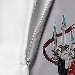 AKARDO Wednesday TV Girl Duvet Covers Soft Microfiber Washed Duvet Cover Set 3 Pieces with Zipper Closure,Beding Set (11,Twin (68"x86"))