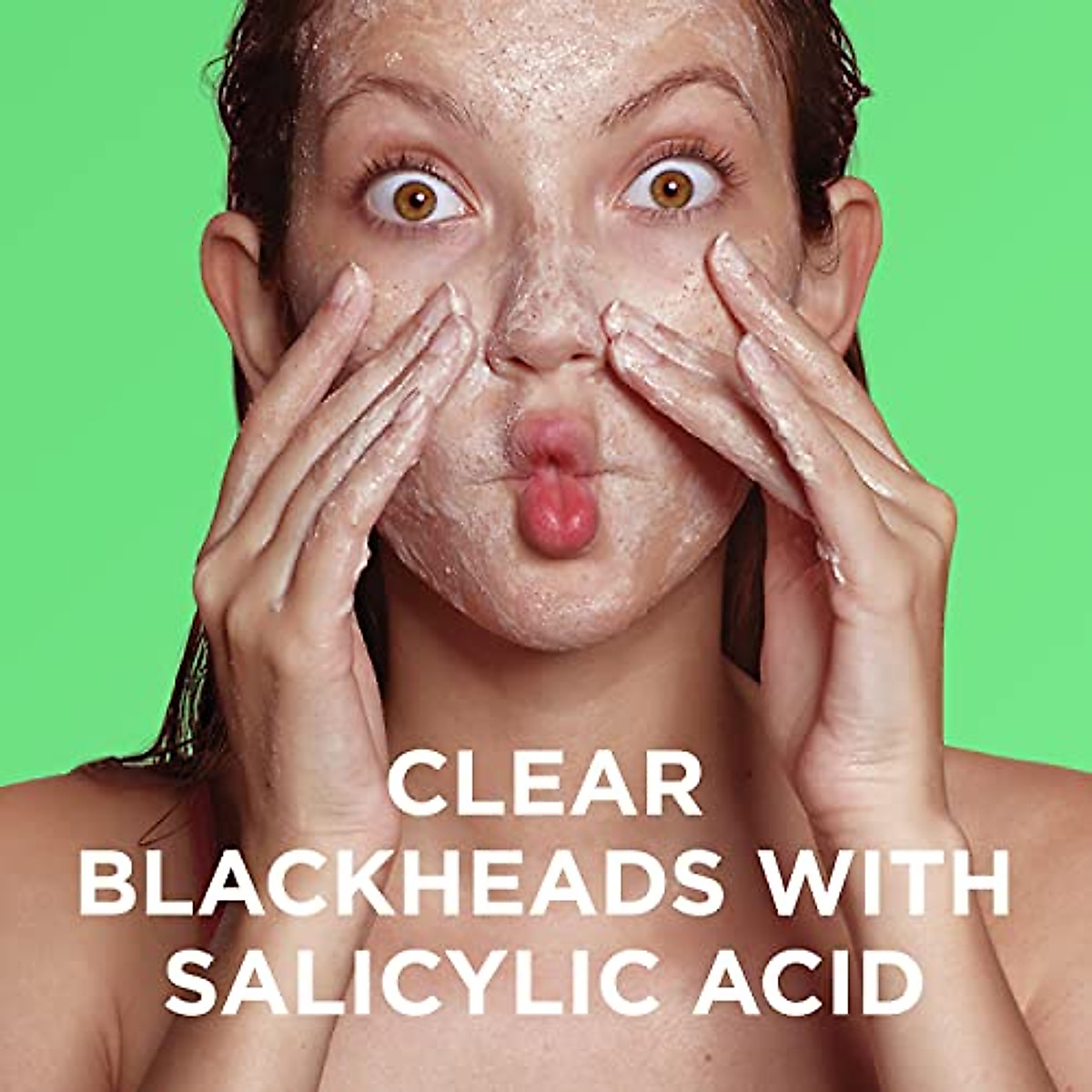 St. Ives Blackhead Clearing Face Scrub, Clears Blackheads & Unclogs Pores, Green Tea & Bamboo, Salicylic Acid Acne Treatment Facial Scrub, Moderate Exfoliator with Natural Exfoliants 6 oz, 6 Pack