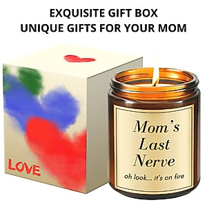 Gifts for Mom, Mothers Day Gifts, Mom Gifts from Daughter Son, Birthday Gifts for Mom, Mom Birthday Gifts, Lavender Candle
