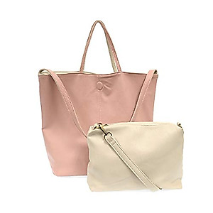 Joy Susan Riley Revers Slouchy Hobo Pink