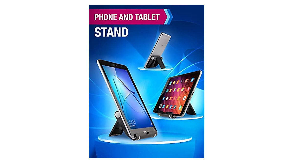 Compact Cell Phone Stand – Foldable & Adjustable Holder
