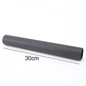 1m Computer Mesh Dustproof Cover Chassis Dust Cover,30CM DIY PVC PC Case Fan Cooler Black Dust Filter Network Net Case Dust Filter