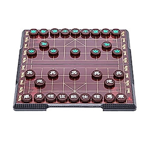 FBITE Chess Set Chess Board Game Chinese Chess Magnet Magnetic Portable Folding Board Gift Idea Products International Chess
