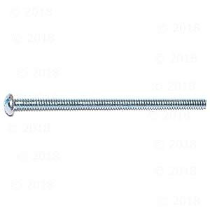 Hard-to-Find Fastener 014973315160 Slotted Round Machine Screws, 6-32 x 2-1/2, Piece-20, zinc