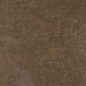 Lexicon Glendale Polished Microfiber Glider Manual Reclining Chair in Brown