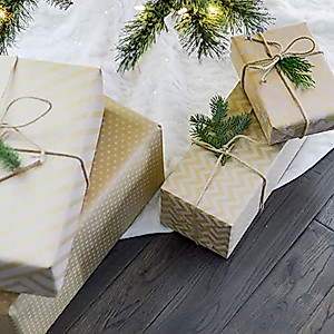 White Cotton Butchers Twine String - Ohtomber 328 Feet 2MM Twine for Crafts, Bakers Twine, Kitchen Cooking Butcher String for Meat and Roasting, Gift Wrapping Twine