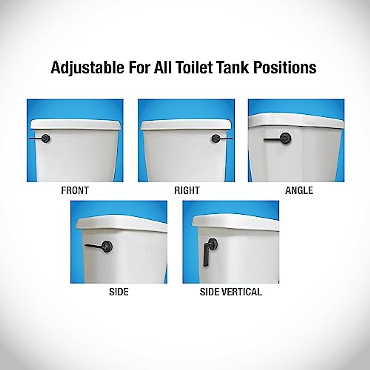 Danco 12052 Toilet Tank Lever, Matte Black