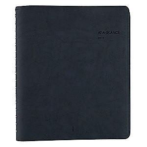 AT-A-GLANCE The Action Planner Daily Appointment Book 2015, Wirebound, 6.88 x 8.75 Inch Page Size, Black (70-EP03-05)