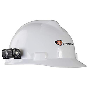 Streamlight 69333 Vantage II 350-Lumen Industrial Hard Hat Mount Light with Blue LED Tail Light, Black