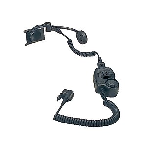 MSA 10072223 Radio Interface Lapel Mickit, Icom Ic-F50