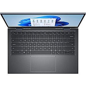 Dell - Inspiron 7000 2-in-1 14" FHD IPS Touch-Screen Laptop - AMD Ryzen 5 5500U - 8GB Memory - 256GB Solid State Drive – Blue – i7415-A906BLU-PUS