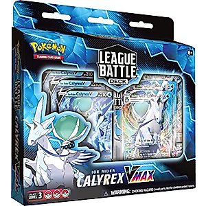Pokemon Cards: Ice Rider Calyrex VMAX League Battle Deck …
