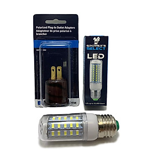 Myco Labs Grower's Select E26 LED Light | Mushroom Lighting Kit | with Socket Adapter