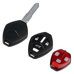 Key Fob Shell fits Mitsubishi Galant Eclipse Lancer Case & Pad (OUCG8D-620M-A)