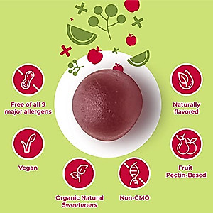 Organic Apple Cider Vinegar Gummy Vitamins, Digestive Health Support, 60 Vegan ACV Gummies (2 Pack) by Hyland's Naturals