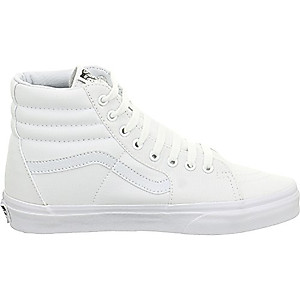 Vans Men's Sk-8 High Top Sneakers, True White, 8.5 Medium US
