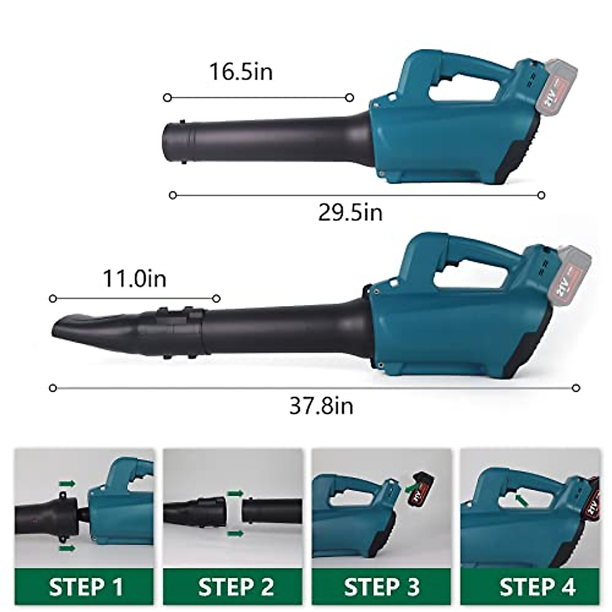 Brushless Leaf Blower Cordless, T TOVIA 120MPH 460CFM Electric Mini Handheld Leaf Blower, 21V Battery Powered Lightweight Blower with 13 Variable Speeds for Gutter, Patio, Jobsite, Yard, Tools Only