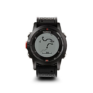 Garmin Fenix GPS Watch Fitness Tracker for Smartphone, Black (Certified Refurbished)