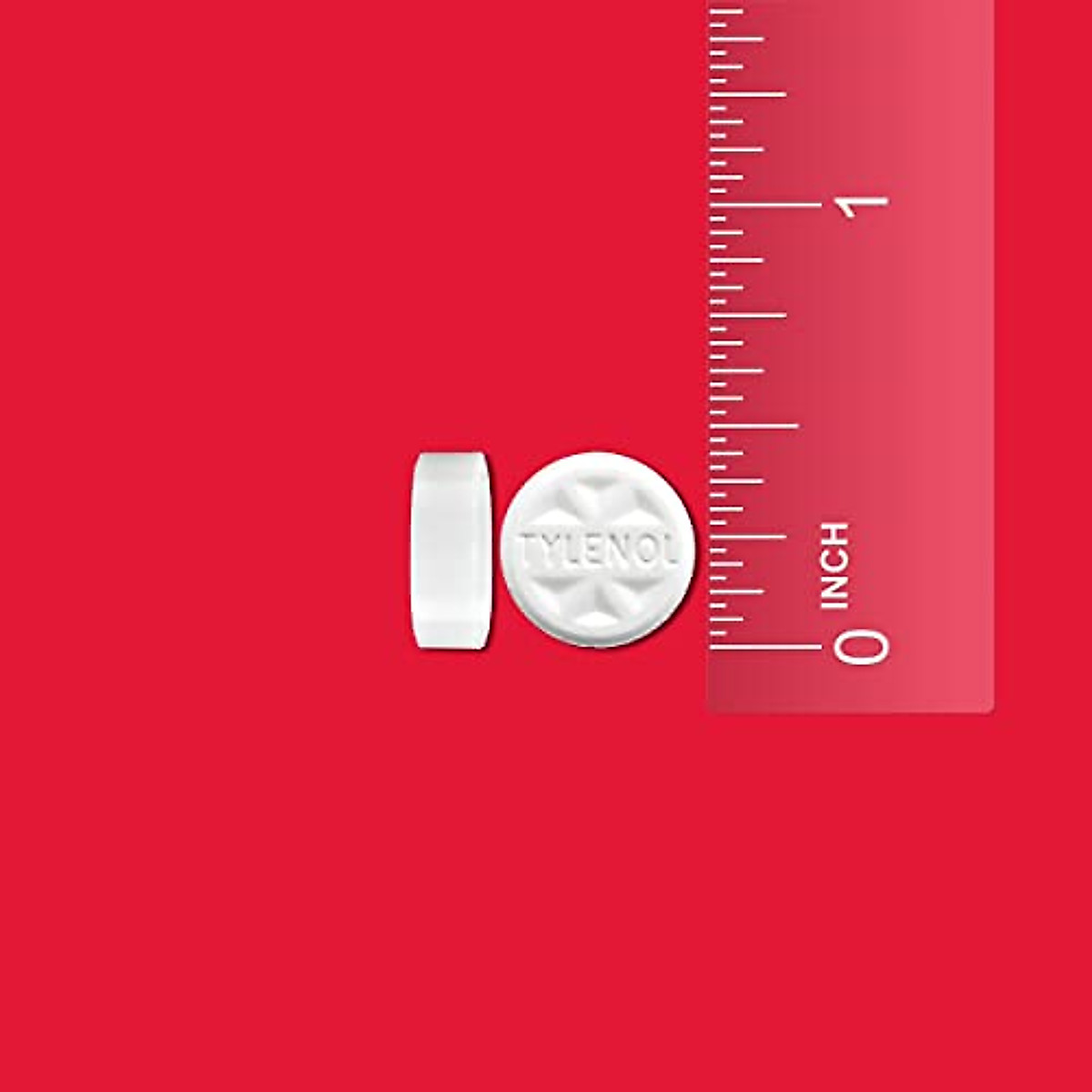 Tylenol Regular Strength Tablets, Acetaminophen Pain Reliever & Fever Reducer, 100 ct