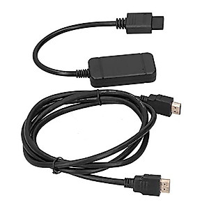 DAKR Game Console Adapter Cable, 720P Video Format Plug and Play Game Console Converter Cable for Home