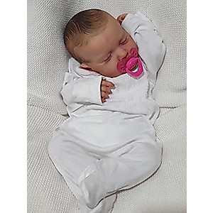 iCradle Lifelike Reborn Baby Doll 20 Inch Real Looking Weighted Reborn Girl Doll Best Birthday Set for Girls Age 3