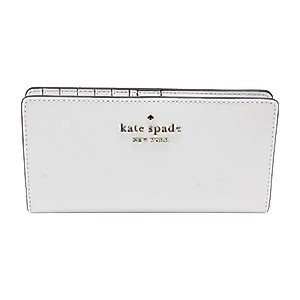 Kate Spade New York Staci Large Slim Bifold Wallet (Parchment)