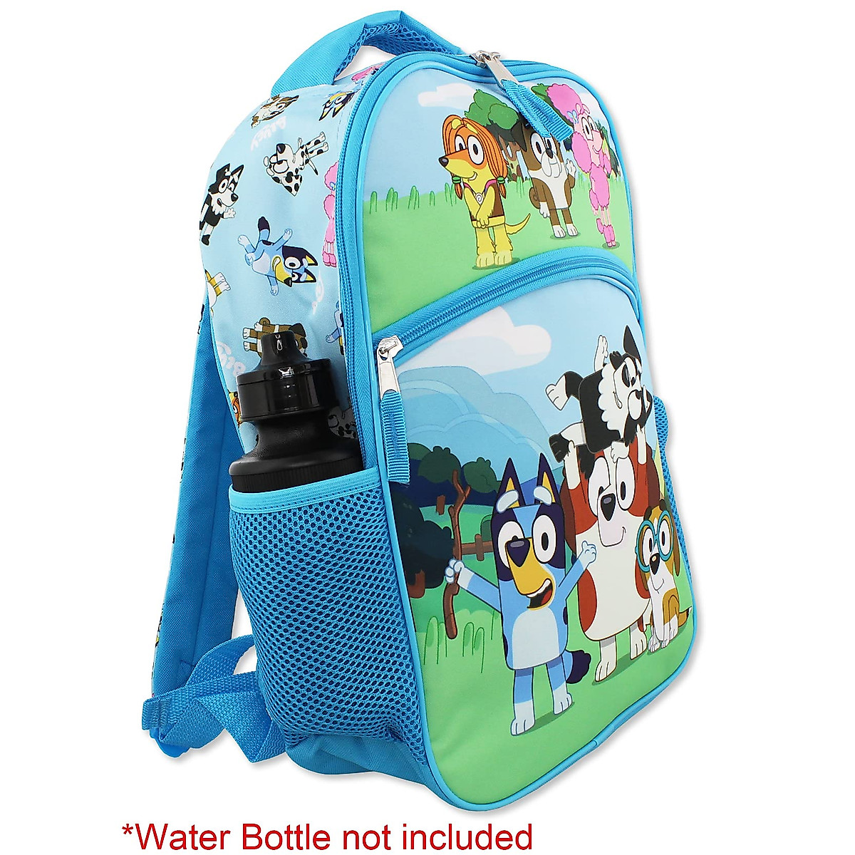 Bluey Kids 16 Inch School Backpack (One Size, Blue)