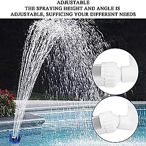 Circular Sprinkler Swimming Spa Pool Water Spay Kit Accessories Pool Water- Fountain- Patio Lawn & Garden Garden Hose Non Expandable (Multicolor, One Size)
