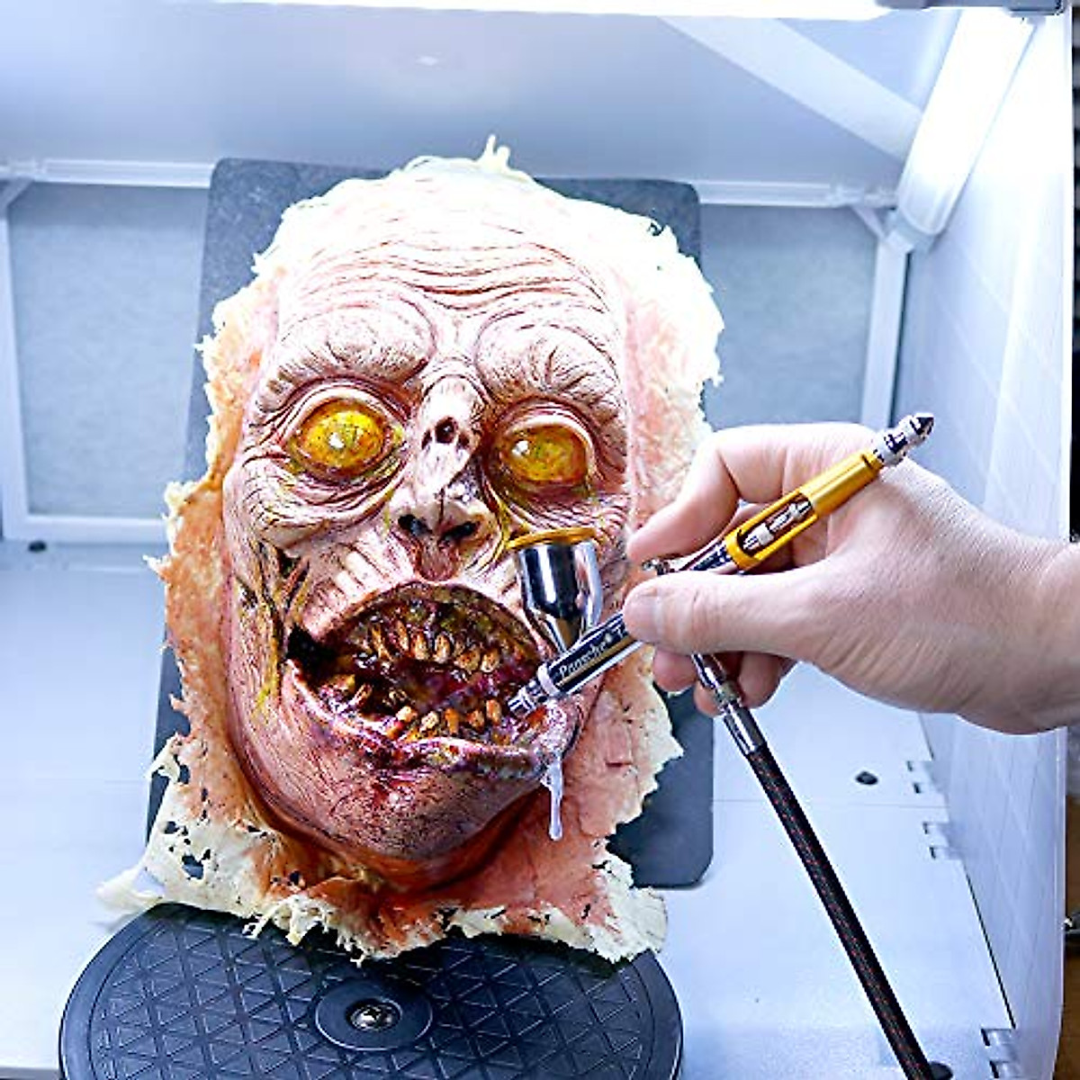 Paasche Airbrush TG#2L Double Action Gravity Feed Airbrush, Less Accessories