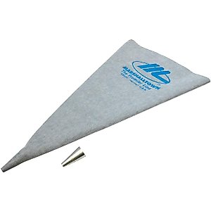 MARSHALLTOWN Masonry Grout Bags for Mortar and Grout, Masonry Tools, Tiling Tools, Durable Black Vinyl Bag, 12 x 24 Inch, Tip Included, Made in USA, GB692