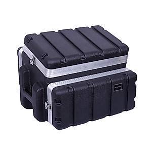 Crossrock Console Rack case 7U Slant top 2U Front and 6U Rear(CRC7U2U6U), Console-7U/2U/6U