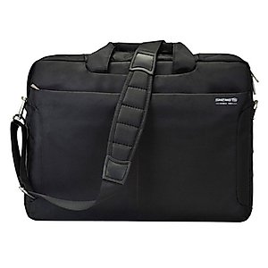 18 Inch Laptop Bag Briefcase Case fits up to 18.4 Inches Notebook Computer Waterproof Shockproof for Men Black