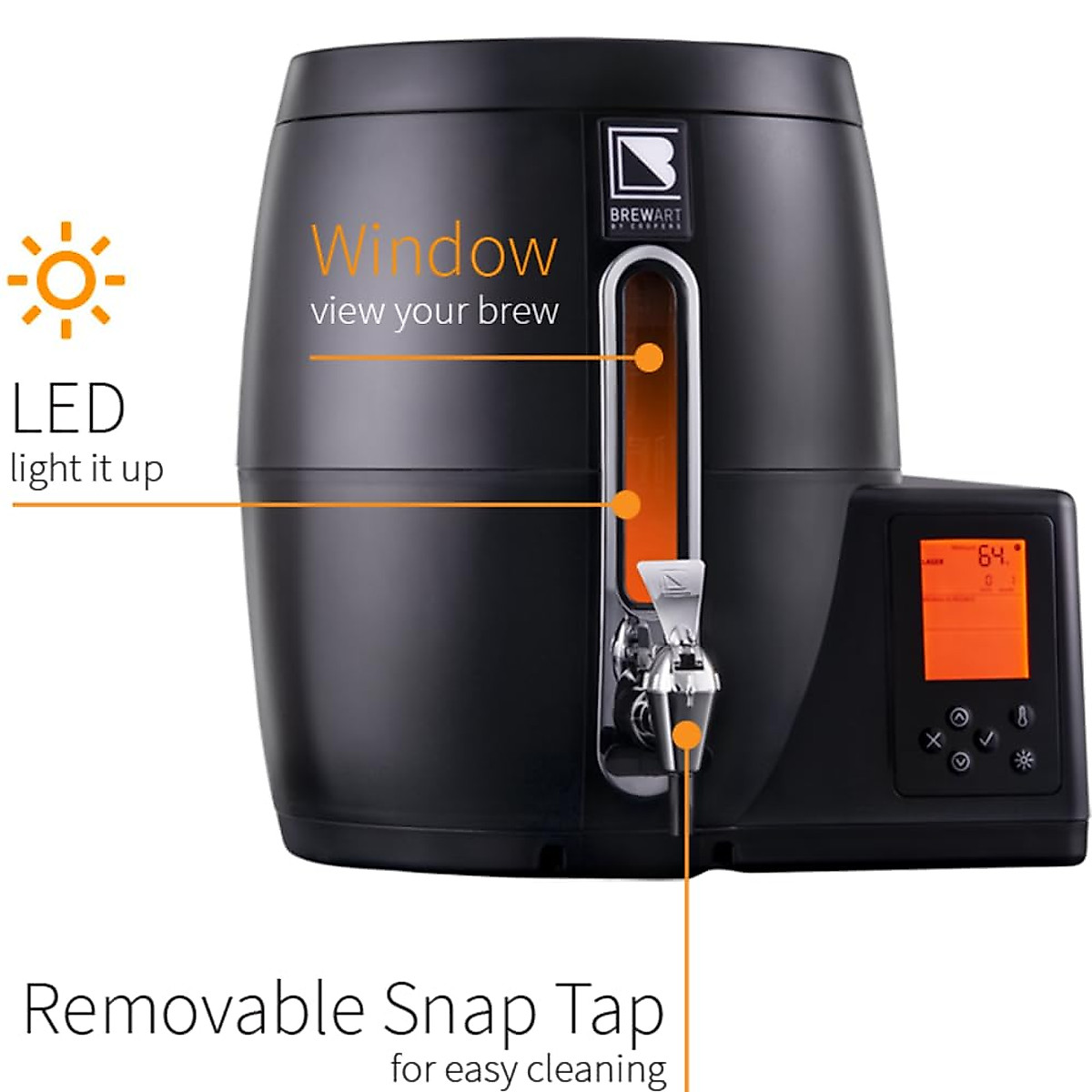 BeerDroid Fully Automated Beer Brewing System with American Pale Ale BrewPrint