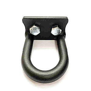 BBBOX for RZR Front Tow Hook Tow Loop 900S 1000S 1000XP General Red (Black)