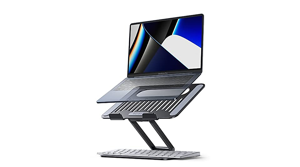 Lamicall Adjustable Laptop Stand: Ergonomic Desk Riser