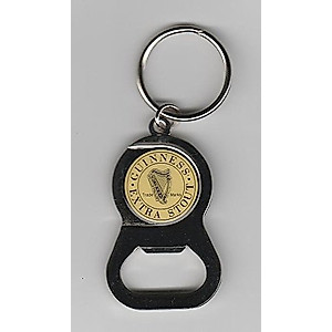 Guinness Extra Stout Keychain Beer Bottle Opener