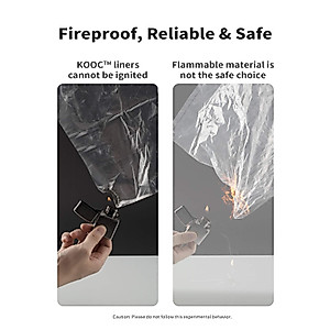 [NEW]KOOC Premium Slow Cooker Liners and Cooking Bags, Large Size Fits 4QT to 8.5QT Pot, 13"x21" (20 counts), Suitable for Oval & Round Pot, BPA Free